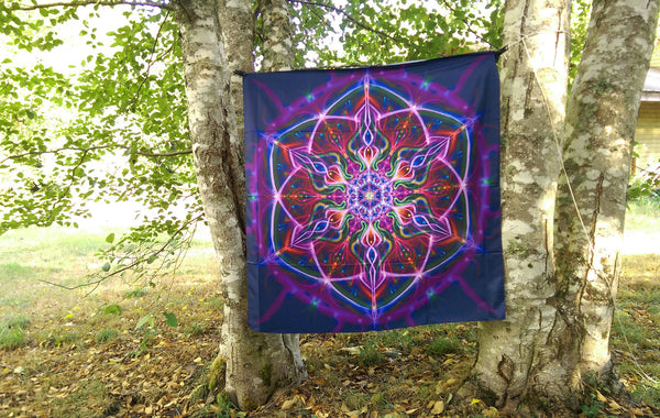 Caapi Seed Tapestry - Simon Haiduk Art